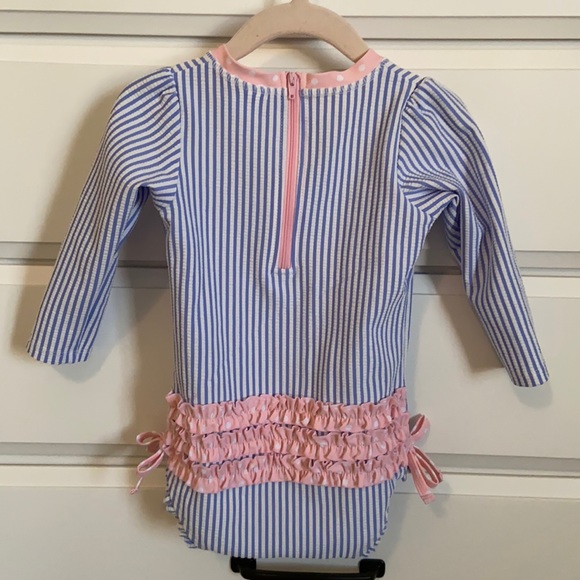 Ruffle Butts | Swim | Euc Ruffle Butts Long Sleeve Rash Guard Sun Suit ...